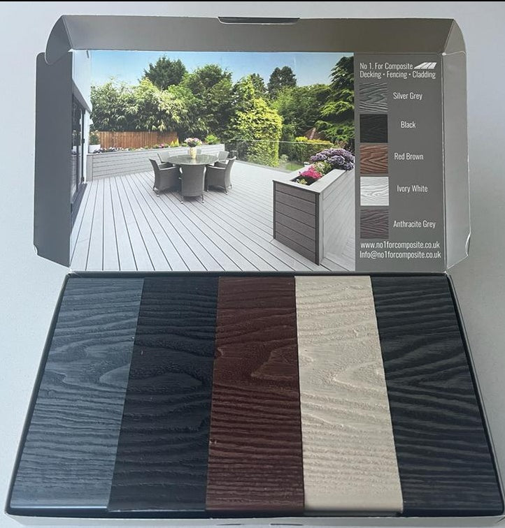 Decking Sample - Please call 07815 292332 for a FREE sample pack — No1 For Composite